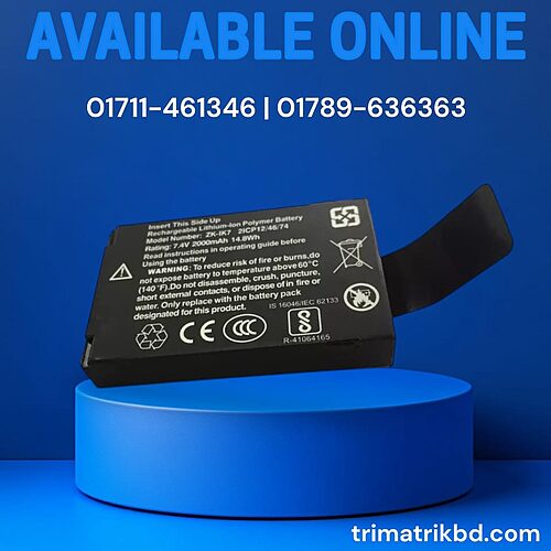 ZK IK7 uFace 800 Battery price in bd | 2000mah Lithium Battery